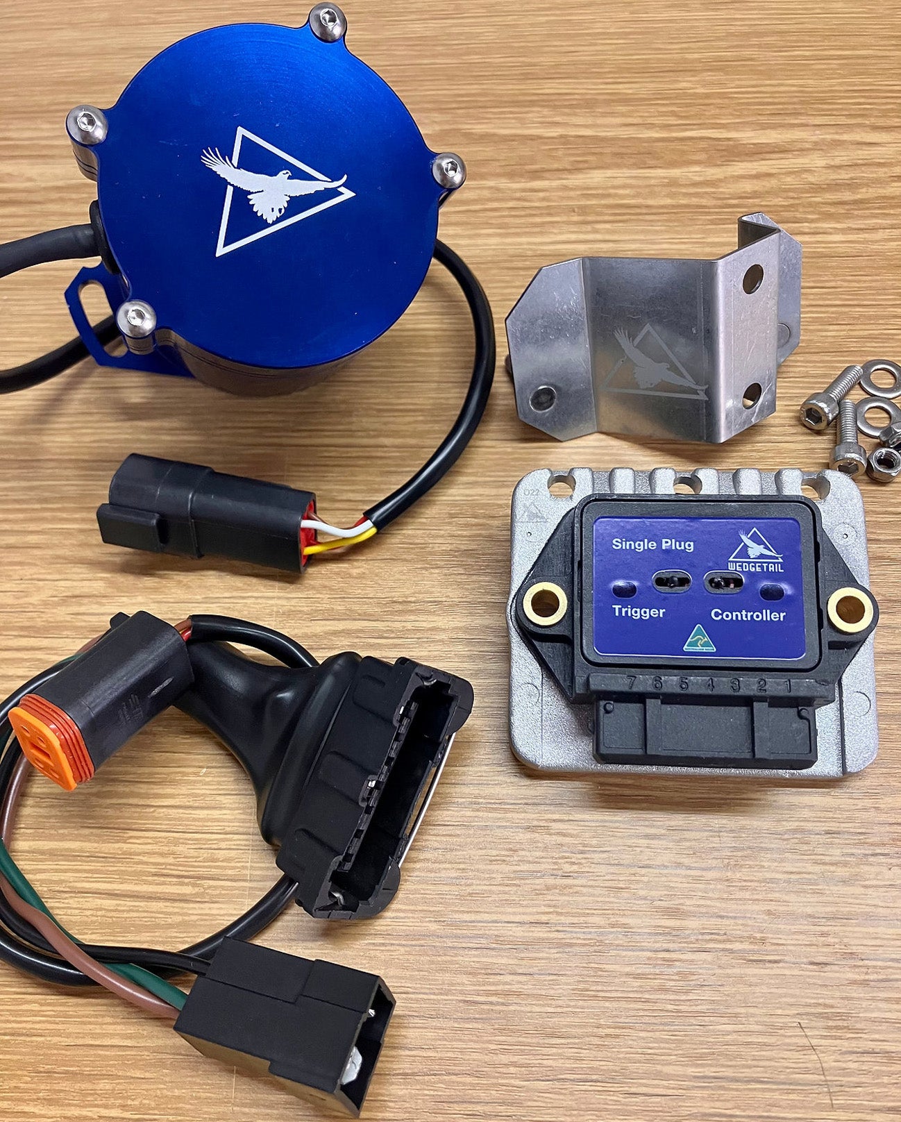 Dual Controller (one is a backup) / Dual Ignition Trigger (one is a ba