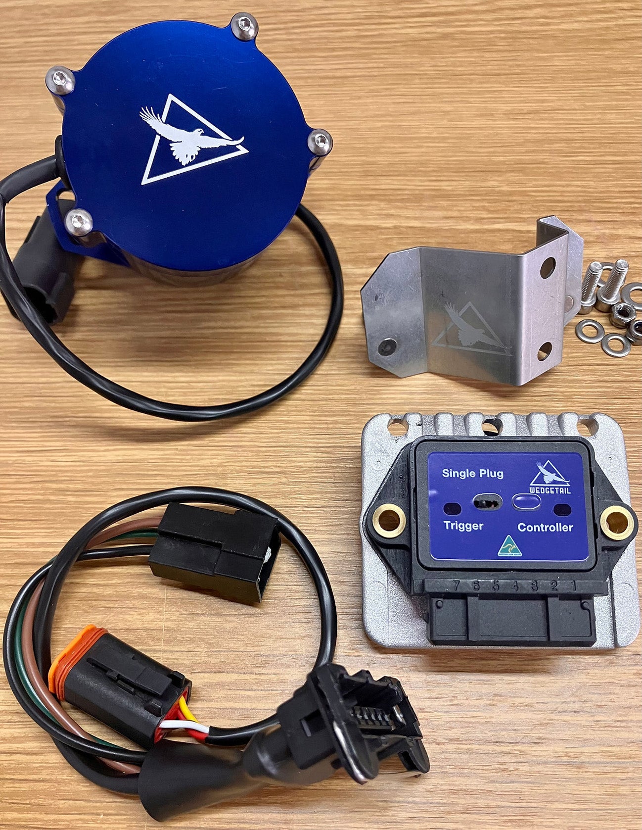 Single Controller / Dual Ignition Trigger (one is a backup) System
